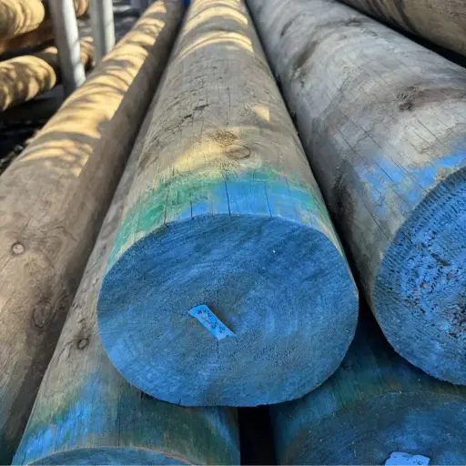 SED Timber Poles for Retaining Walls | WBS Henderson